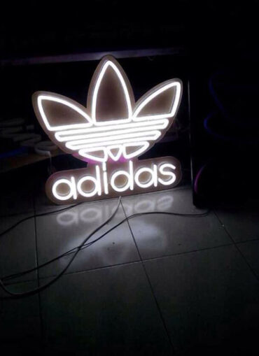 ADIDAS LED NEON TABELA :: LED NEON TABELA İMALATÇISI